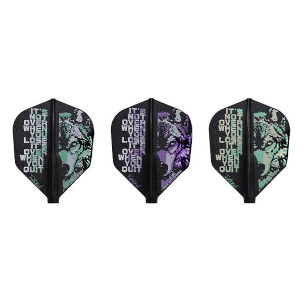 商品発送元：ビリヤード＆ダーツ【イーアールスポーツ】おもちゃ・ホビー・ゲーム香港のRoyden Lam選手の第5弾コラボフライト！トレードマークの狼と一緒に印刷されているのは、Royden選手自身が心に留めているという好きな言葉。It’s ...