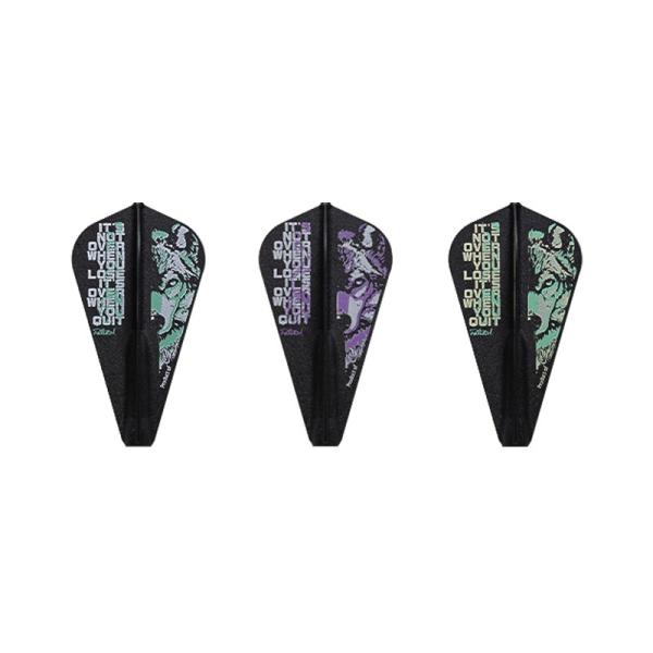 商品発送元：ビリヤード＆ダーツ【イーアールスポーツ】おもちゃ・ホビー・ゲーム香港のRoyden Lam選手の第5弾コラボフライト！トレードマークの狼と一緒に印刷されているのは、Royden選手自身が心に留めているという好きな言葉。It’s ...