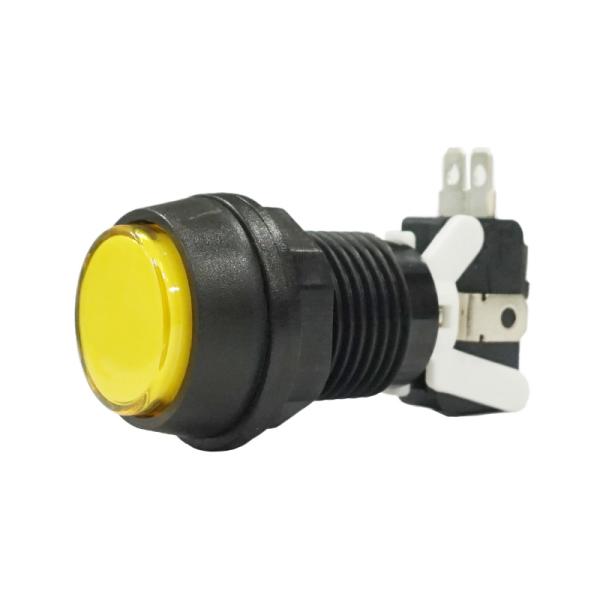 商品発送元：ビリヤード＆ダーツ【イーアールスポーツ】おもちゃ・ホビー・ゲームダーツマシンスペクトラム専用のプレイヤーボタン（黄色）です。対応機種：Genesis、Avante、Elite、e-TEC1個入り