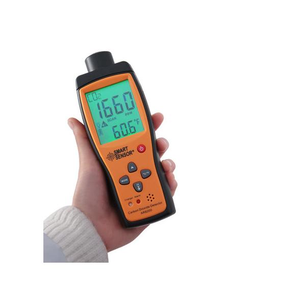 商品発送元：タイムテクノロジー公式ショップ7-9営業日で出荷(取り寄せ)その他空気中の二酸化炭素濃度を測定し、設定した値を超えると音と光のアラームで示します。オフィスや倉庫等の室内環境改善にご利用いただけます。アラームは2段階の設定が可能で...