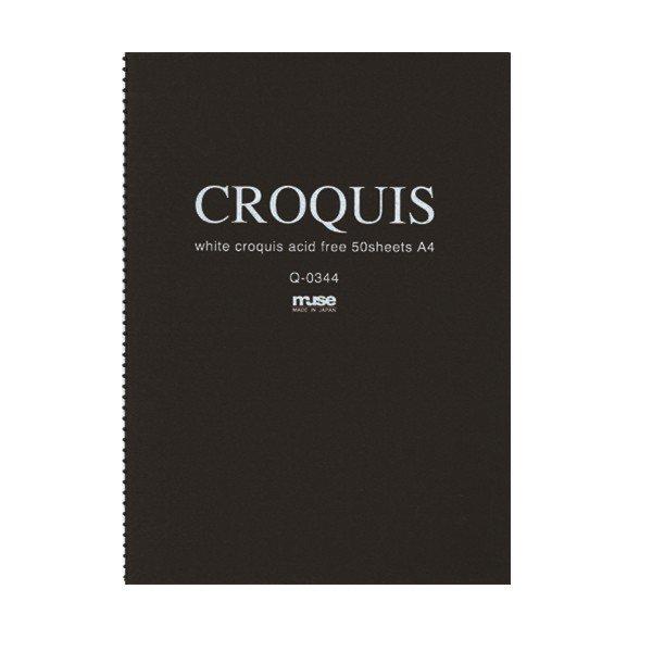 商品発送元：takedaオンラインショップその他商品インフォメーション商品概要簀の目の入ったクロッキー用紙を本型の背付スパイラル綴じにしました。ホワイト(深緑表紙、黒表紙)、クリーム（白茶表紙）、10mm方眼入り（鼠表紙）の4種類があります...