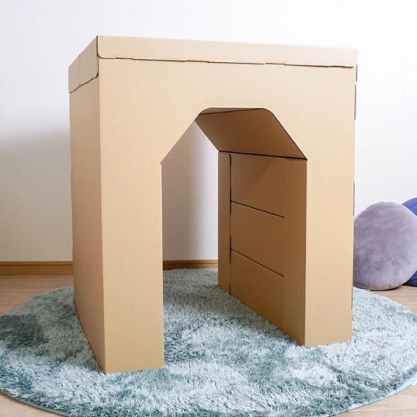 商品発送元：TOMITA ダンボール遊具・家具キッズ・ベビー・マタニティ・大型のトンネルが出来ました！お子さま数人で遊ぶのにピッタリ！親子でも一緒に遊べます。・大きくて丈夫なトンネルが欲しいとのお声から出来ました。室内運動にも最適！保育園で...