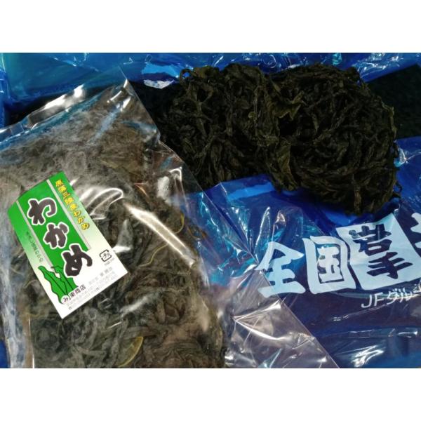 商品発送元：塩釜仲卸市場　東商店フード・菓子三陸リアス式海岸で育った一等級の三陸産わかめで、歯ごたえがありそのまま刺身にしても食べることができます。各生産地が大津波の被害に遭い生産量が少なくなりました。わかめの特徴とされているのが豊富な食物...