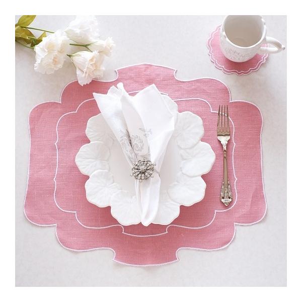 商品発送元：Vanilla Rose生活・インテリア・文具、キッチン雑貨・小物用品イタリアの上品なランチョンマットの専門ブランドLA GALLINA MATTAデザインを引き立てるステッチが特徴でイタリア人デザイナーらしいセンスの良い仕上が...