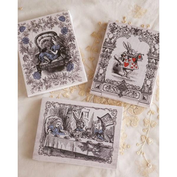 商品発送元：Vanilla Rose生活・インテリア・文具、インテリア小物・置物、フォトフレームサイズ15ｘ1.5ｘ20cm      材質キャンバス、木     不思議の国のアリスのミニキャンパスウォールアート 不思議の国のアリスの有名な...