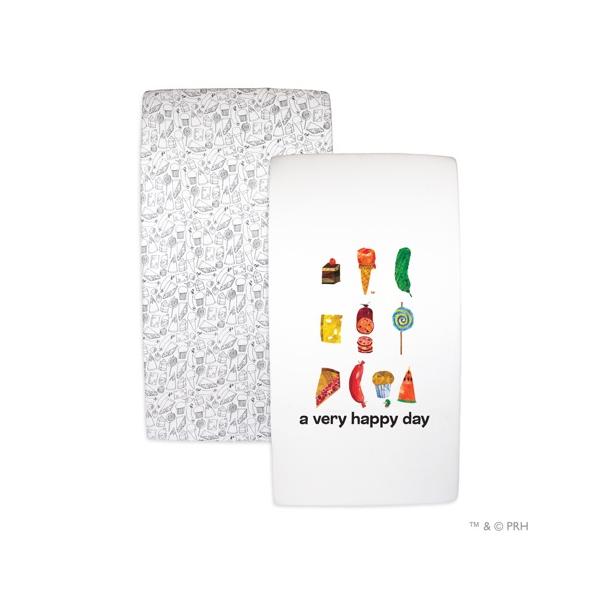 商品発送元：L'ovedbaby 日本公式オンラインショップキッズ・ベビー・マタニティベッドシーツ（ボックスシーツ）コレクション：The Very Hungry Caterpillar Collection※こちらの商品は2枚セットです【カ...