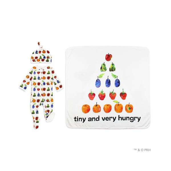 商品発送元：L'ovedbaby 日本公式オンラインショップキッズ・ベビー・マタニティギフトセットコレクション：The Very Hungry Caterpillar Collectionはらぺこあおむしとコラボした足つきロンパース、キャッ...