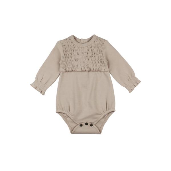 商品発送元：L'ovedbaby 日本公式オンラインショップキッズ・ベビー・マタニティボディースーツコレクション：The Vintage Collection【カラー展開】3色Oatmeal（オートミールベージュ）Rosewater（ローズ...