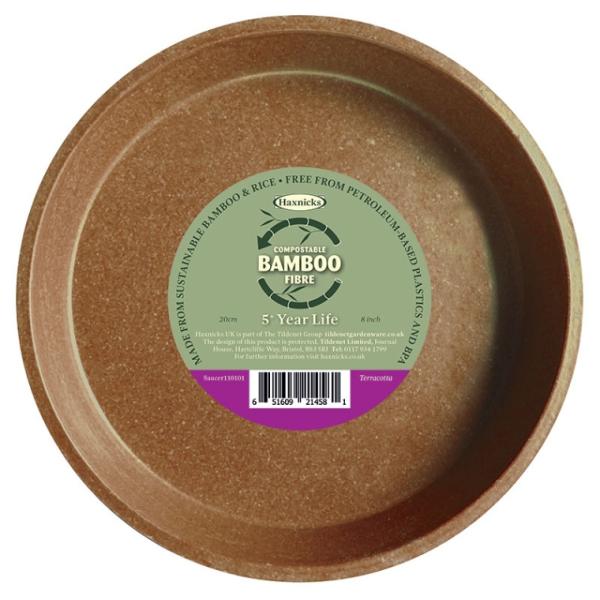 商品発送元：Wexthuset Japan Online StoreBamboo Saucer Terracottaフラワー・ガーデニング実用的で独創的なガーデニング製品を生み出す、英国ブランドHaxnicks。イギリスの多くのガーデナーか...