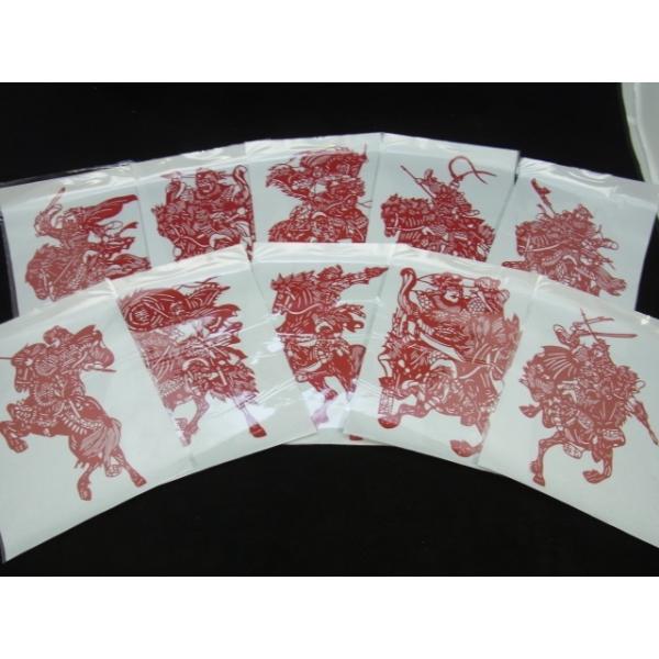 商品発送元：新華書城その他これは手彫りの宣紙切り絵です。商品サイズ：300 x 210mm枚数：10材質：宣紙商品重量：70g配送方法：メール便