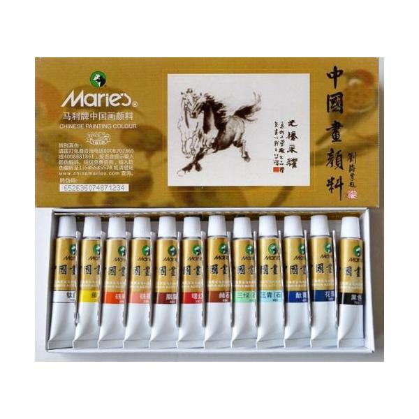 商品発送元：新華書城本・雑誌・コミック主に水墨画に使用されていて中国画、日本画、絵葉書やその他絵画にご利用戴けます。顔料ですので発色が良く色あせ、色落ちが少ないです。中国では多くの画家に使われている”馬利”ブランドの絵具です。・104tai...