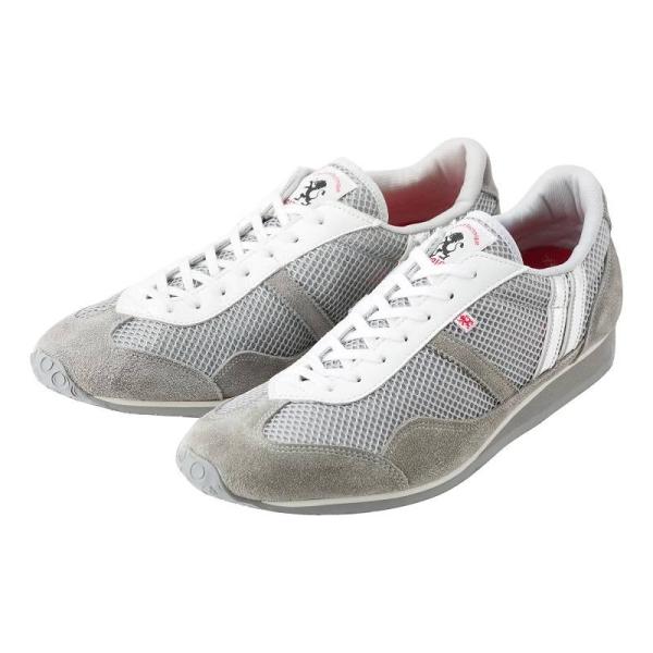 商品発送元：山男フットギアバッグ・靴・小物、靴、メンズ、スニーカー、その他定番モデル「スタジアム」をベースに2007年春夏から継続発売しているモデルです。人気カラー〈クール・スタジアム_ シルバー〉です。本体は通気性の良いメッシュ素材を使用...