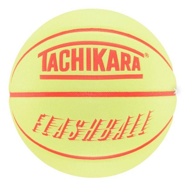 商品発送元：山男フットギアスポーツ・アウトドア・旅行、バスケットボール、ボールFLASHBALL は、TACHIKARAが提案する “存在感を放つ” インドア／アウトドア兼用バスケットボールの定番モデル。 TACHIKARAと帝人コードレが...
