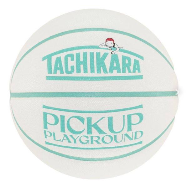 商品発送元：山男フットギアスポーツ・アウトドア・旅行、バスケットボール、ボールTACHIKARAからリリースされる本作 “PICK UP PLAYGROUND × TACHIKARA BASKETBALL size7” は、TACHIKAR...