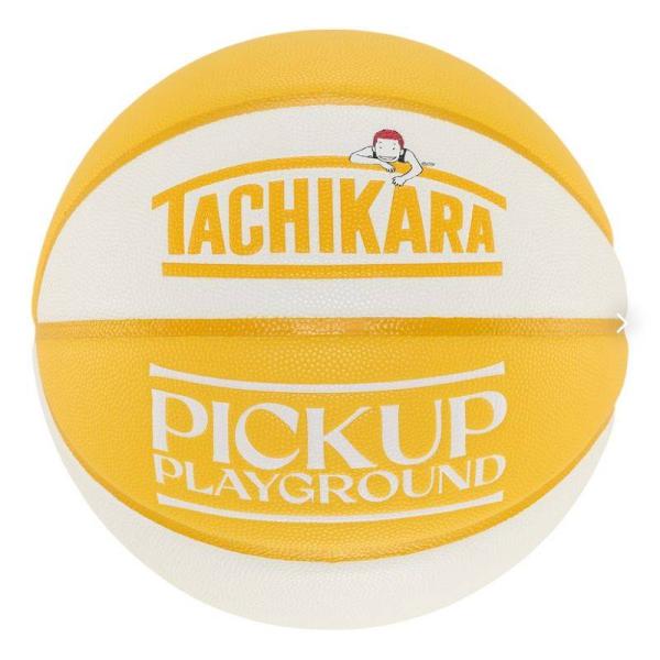 商品発送元：山男フットギアスポーツ・アウトドア・旅行、バスケットボール、ボールTACHIKARAからリリースされる本作 “PICK UP PLAYGROUND × TACHIKARA BASKETBALL size7” は、TACHIKAR...