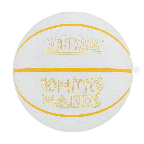 商品発送元：山男フットギアスポーツ・アウトドア・旅行、バスケットボール、ボールWHITE HANDSは、TACHIKARAを象徴するストリートボールに特化したアウトドアゲーム用バスケットボールの定番モデルです。夜間照明が完備されていないアウ...