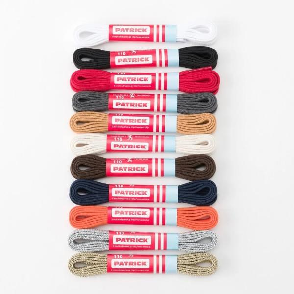 商品発送元：山男フットギアバッグ・靴・小物PATRICK純正のシューレースです。主にVintageカテゴリーに使用しているシューレースです。豊富なカラーバリエーションから好みのシューレースをお選びください。シューレースを付け替えるだけで、同...