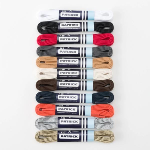 商品発送元：山男フットギアバッグ・靴・小物PATRICK純正のシューレースです。主にVintageカテゴリーに使用しているシューレースです。豊富なカラーバリエーションから好みのシューレースをお選びください。シューレースを付け替えるだけで、同...