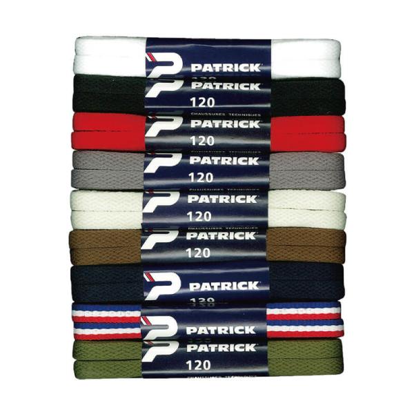 商品発送元：山男フットギアバッグ・靴・小物PATRICK純正のシューレースです。パトリックの主要アイテムに使用しているシューレースです。豊富なカラーバリエーションから好みのシューレースをお選びください。シューレースを付け替えるだけで、同じシ...