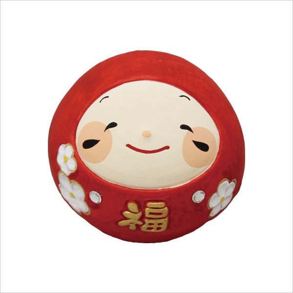 商品発送元：京都よいものや生活・インテリア・文具、インテリア小物・置物、置物ゆ〜らゆ〜らゆったりほんわか笑顔がかわいらしいダルマの置物です。      商品詳細        サイズ    幅6×奥行6×高さ5.5cm        素材 ...