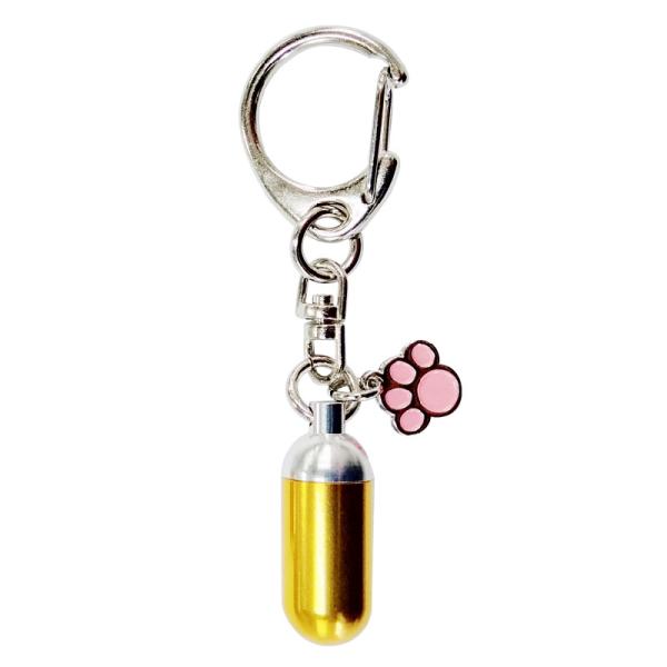 商品発送元：ペットのしっぽ Pet no Shippoペット・ペットグッズ商品特徴最愛のあの子とこれからも一緒に…お骨や遺毛を入れていつでも最愛の子と一緒にいることができます。かわいい肉球のチャームもついております。※肉球の色はピンクもしく...