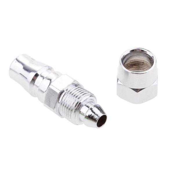 仕様: 材質:鉄メッキニッケル カラー:シルバー サイズチャート: 20SP:長さ:5cm(PUホース外径:8mm.内径:5/5.5mm) 20PP: 長さ: 4cm (PUホースの外径: 8mm; 内径: 5/5.5mm). 30SP:長...