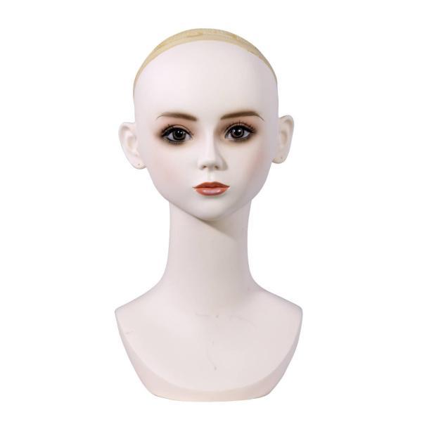 【製品概要】: こちらは肩付きのマネキンヘッドで、滑らかで美しい淡いクリーム色の肌触りが特徴です。【リアルな造形】: アジアン風の端正な顔立ちと、首から肩にかけてのなラインを再現したディスプレイ用トルソーです。【多用途な設計】: ウィッグの...