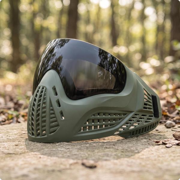 【製品概要】: 頑丈な成型シェル構造を採用し、顔全体をしっかりとカバーするな防具です。【通気性】: フロントとサイドに多数の通気口を備えた設計により、息苦しさを軽減するフェイスマスクです。【クリアな視界】: 大型で回り込むような形状のアイシ...