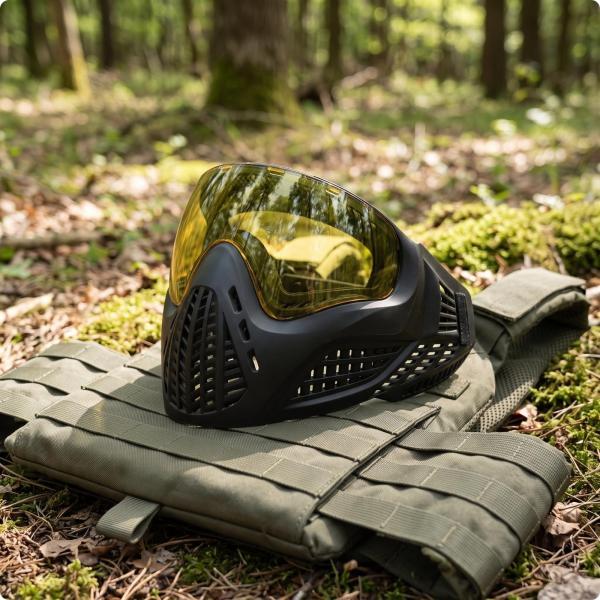 【製品概要】: 頑丈な成型シェル構造を採用し、顔全体をしっかりとカバーするな防具です。【通気性】: フロントとサイドに多数の通気口を備えた設計により、息苦しさを軽減するフェイスマスクです。【クリアな視界】: 大型で回り込むような形状のアイシ...