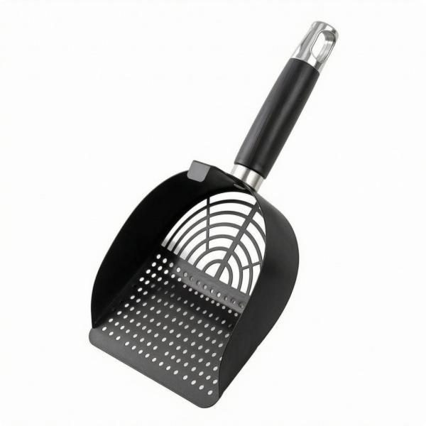 【製品概要】: 毎日の猫ちゃんのお世話を快適にする、クなのト用品です。【主な機能】: 効率よく塊だけをすくい取れる、スト幅にこだわった猫砂プです。【特徴】: 頑丈で汚れが落ちやすい、なス製猫砂プです。【デン】: 手を汚さずに奥まで達する、握...