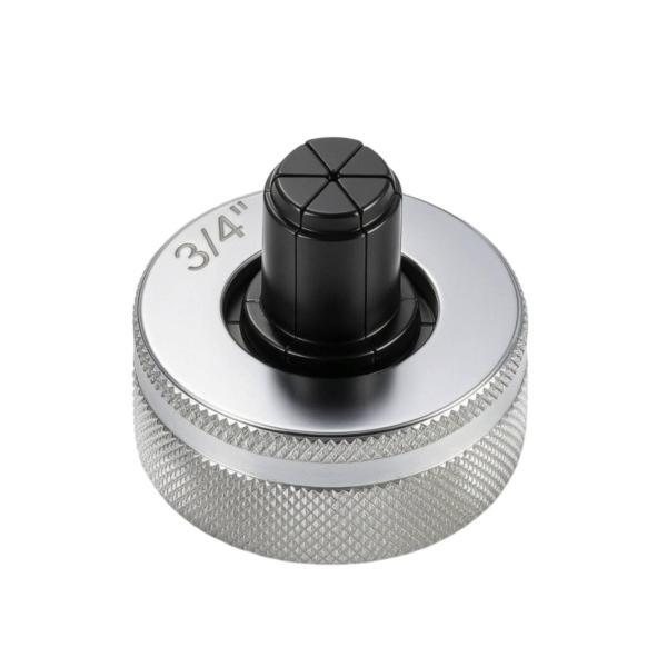 【製品概要】: 金属製の頑丈な円筒形ボディを採用したチューブ拡管用ヘッドは、銅管や非鉄金属管の端部をスムーズに広げるための専用アタッチメントです。【機能】: エアコンの配管工事や各種配管修理において、パイプ同士を接続しやすくするために管端を...