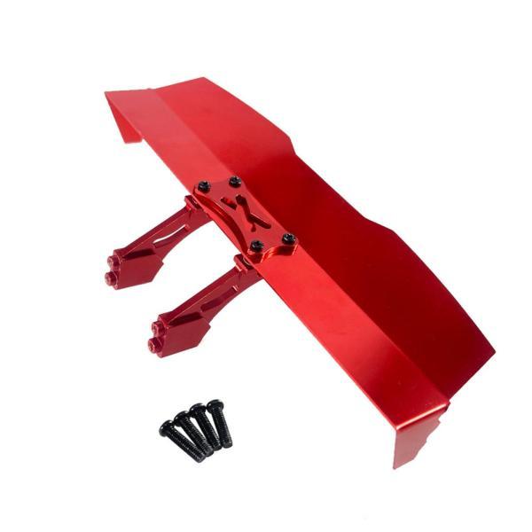 説明: [素材]: このホビー用アクセサリーは.高品質のCNC加工金属で作られており.優れた耐久性と.車両に洗練されたプロフェッショナルな外観をもたらします. [安定性の向上]: 金属製のリアウイングアセンブリは.高速走行時に大きなダウンフ...