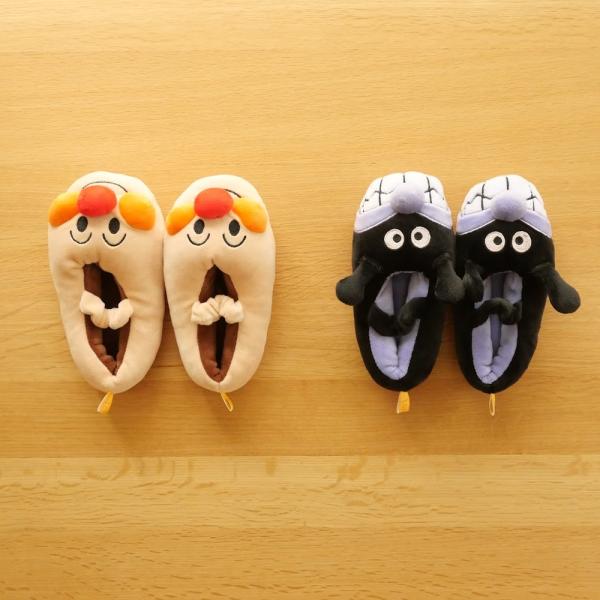 素材：ポリエステル、スエード風（底面）、滑り止め付き製造：中国製サイズ：キッズサイズ 内寸：約16ｃｍ（目安：３〜４歳）カラー：ベージュ（アンパンマン）、ブラック（バイキンマン）