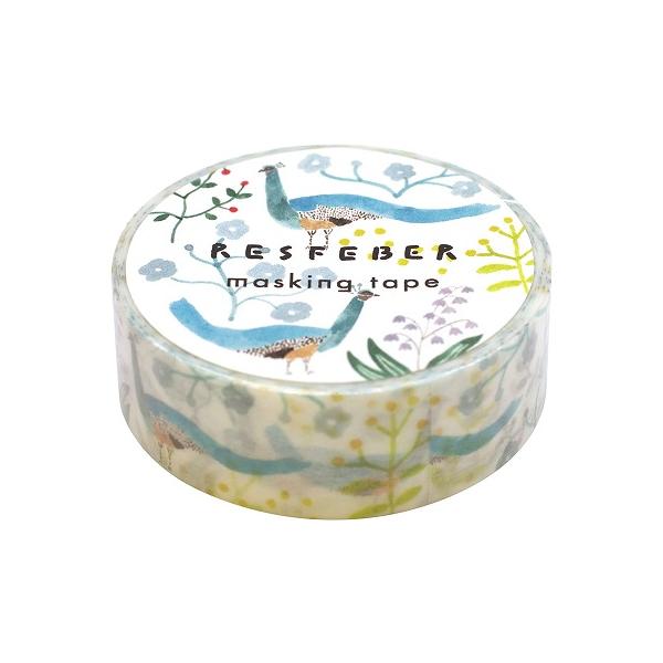 RESFEBER（レースフェーベル）とは「旅に出る前に期待で胸がドキドキすること」という意味で、スウェーデン独特の言葉です。15mm幅×7m巻