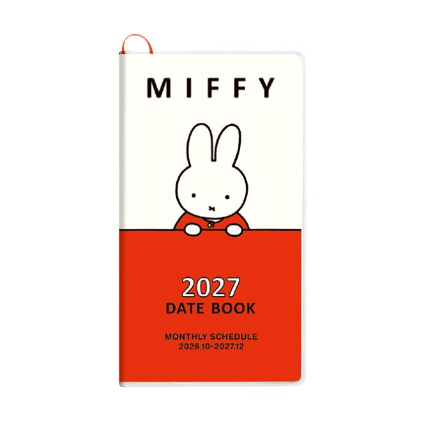 99ｘ176ｘ6mm・95gマンスリー64頁・PVCカバー付●2027、2028カレンダー●年間スケジュール●マンスリー2026.10〜2027.12●ケイ線メモ●クレジットカード●プレゼントリスト●ID＆パスワード●アドレス●パーソナルデ...