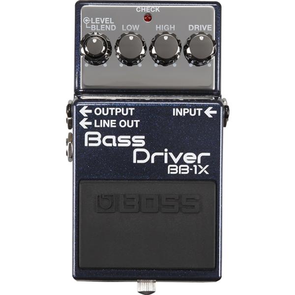 BOSS BB-1XBass Driverベースやアンプ本体のサウンド ・ キャラクター、演奏者の個性を最大限に引き出し、プリアンプのようにベースの基本となる音色作りができます。どのようなプレイでもダイナミクスを失わずロー・エンドが痩せるこ...