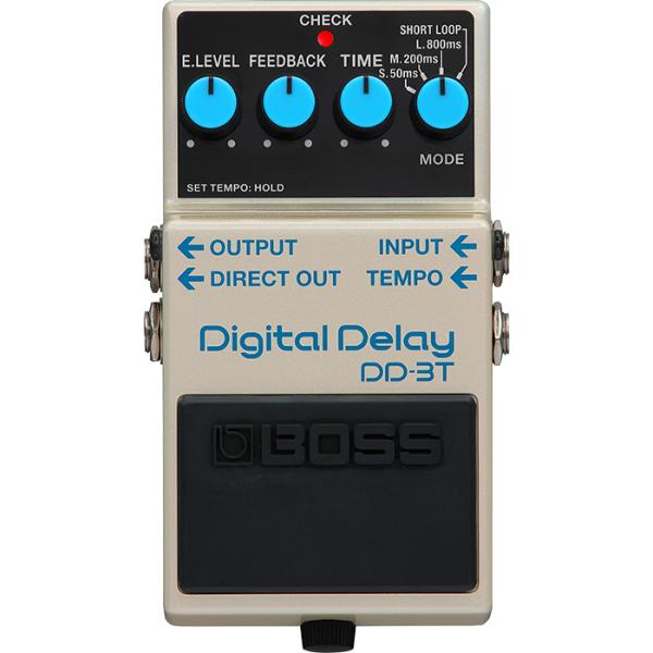 BOSS DD-3TDigital Delay1986年のデビュー以来、その象徴的なサウンドとシンプルな操作性により、今もなお、世界中のギタリストから高い支持を得ています。DD-3TはDD-3が持つ不朽のディレイ・サウンドと直感的な操作性は...