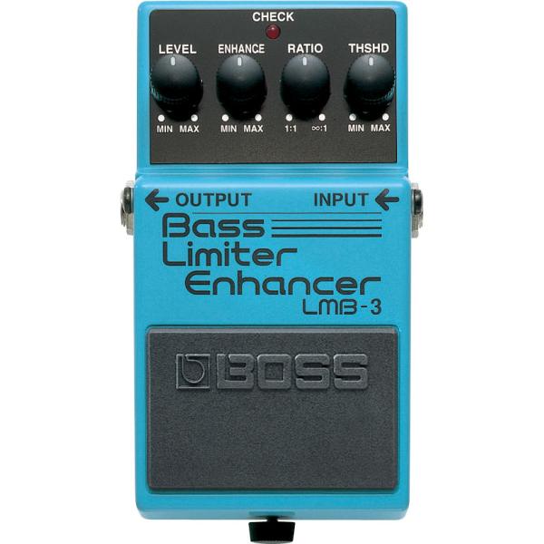 BOSS LMB-3Bass Limiter Enhancer音を圧縮し始めるレベルを決めるスレッショルドに加えて、圧縮率を調節するレシオつまみを装備。さらにベースの帯域に最適化したエンハンサーで音ヌケのよいサウンド・メイクが可能。緻密かつ...
