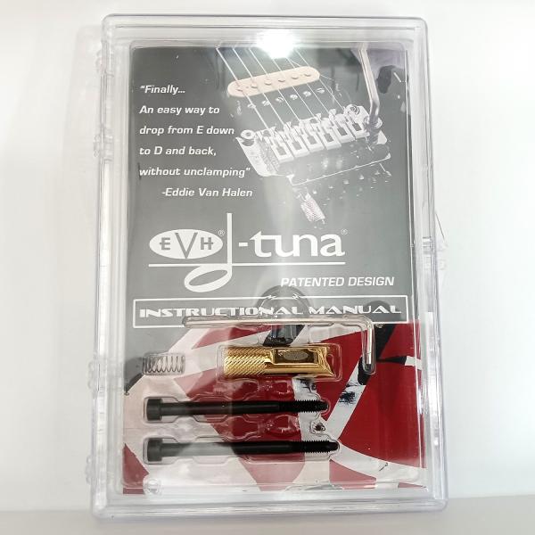 EVH / D-TUNA Gold簡単に6弦をEからDへドロップチューニングするのを可能にする独自の特許取得済みデバイスです。D-Tunaは、90年代初頭からエディ・ヴァン・ヘイレンのロック式トレモロギターに標準装備されています。それ以来、...