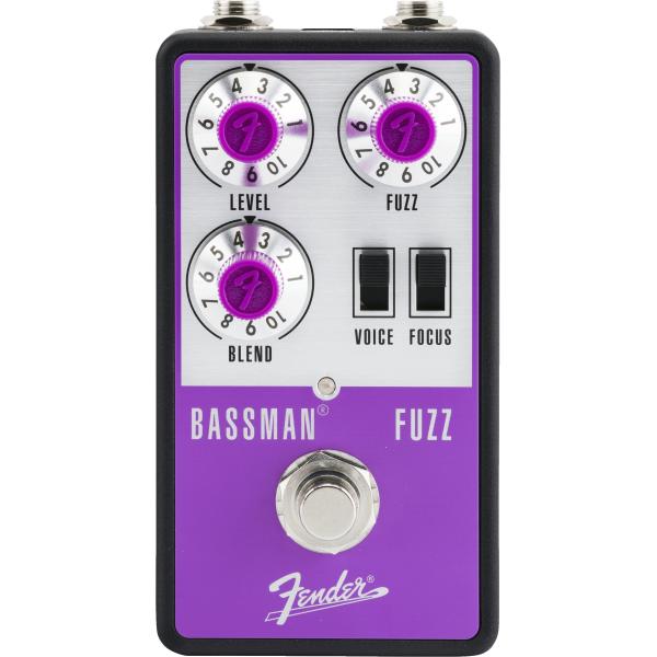 Fender / BASSMAN FUZZFenderのローエンドシグナルプロセッシングを確立したオリジナルのチューブアンプからインスピレーションを得たBassmanペダル製品は、アナログとデジタルの回路を一から丹念に作り上げ、ベースのサウ...