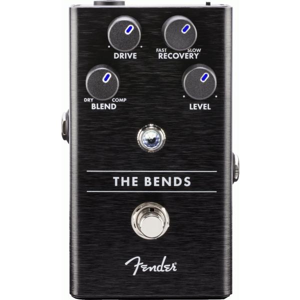 Fender / THE BENDS COMPRESSOR楽器本来のトーンに干渉することなく、音量レベルのばらつきを整えるコンプレッサーペダルです。DriveとRecoveryコントロールにより、シンプルな操作で最適なコンプレッションとサス...
