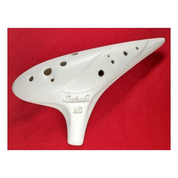 Satsuki Ocarina　アルトG管監修：弓場さつきイタリア語でオカリーナは“小さなガチョウ”そこからイメージを膨らませ、同じ水辺の鳥である“白鳥”をモチーフとして採用しました。「Focalink社」との共同開発により生まれたこの楽器...