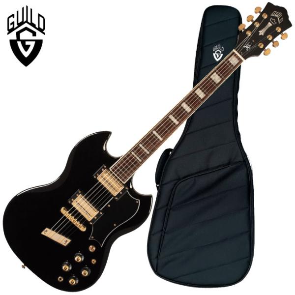 GUILD / POLARA KIM THAYIL BLACK当店では、エレキギターの弦を抑えやすくするためにナットやフレットを調整してから出荷させていただきますので、とても弾き易く弾き心地も良くなっております。78年製S-100からキムの...