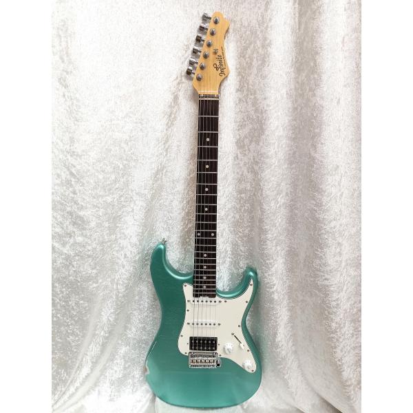 Infinite / Trad ST Metallic TurquoiseMid AgedMade in JAPAN(ハイエンドミュージック製)日本独自の木工技術による今までにない強烈な鳴りを体感できるエレキギター。Trad STは、サウン...