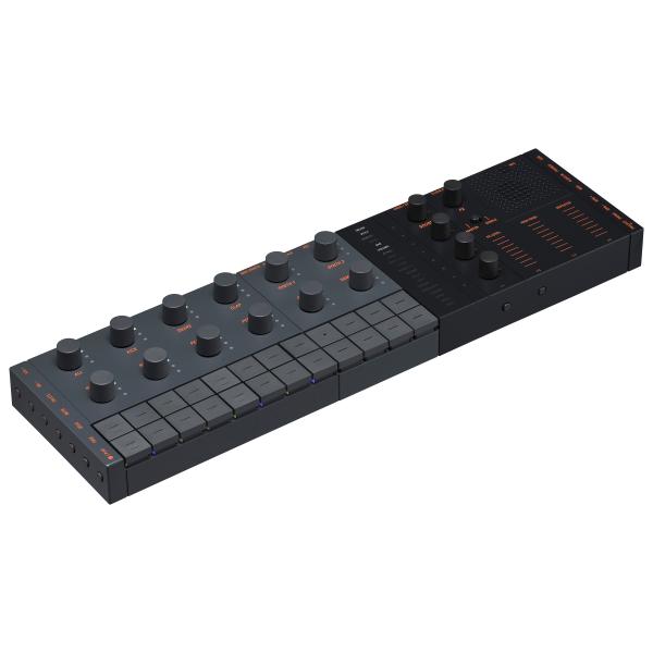 YAMAHA / SEQTRAK BLACKドラムからシンセ、サウンドデザイン用コントローラーにシーケンサーまで、すべてを装備。3パートに分かれたユーザーインターフェースと、ハンズオンスタイルのリアルタイムコントローラーで、瞬間的なサウンド...