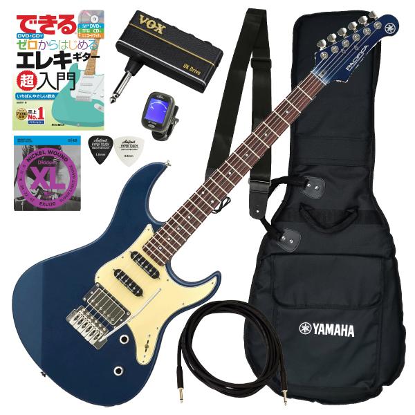YAMAHA PACIFICA612VIIXマットシルクブルー(MSB)エレキギター初心者セット弾きやすいギターで練習をすれば上達も早いはずです!!当店では、エレキギターの弦を抑えやすくするためにナットやフレットを調整してから出荷させていた...