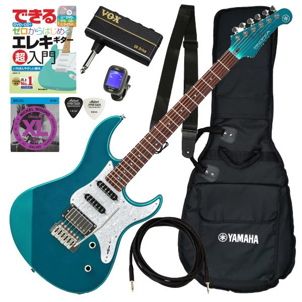 YAMAHA PACIFICA612VIIXティールグリーンメタリック(TGM)エレキギター初心者セット弾きやすいギターで練習をすれば上達も早いはずです!!当店では、エレキギターの弦を抑えやすくするためにナットやフレットを調整してから出荷さ...