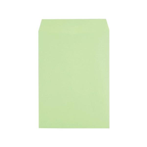 お買い得なカラークラフト封筒。 ●テープ無●規格：角２●色：ウグイス●入数：５００枚●坪量：８５ｇ／m2●貼り合せ：サイド●紙質：カラークラフト紙