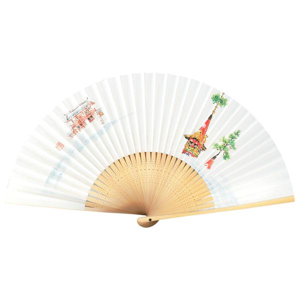 京の夏を彩る風物詩、祇園祭のお扇子をどうぞ！♪コンコンチキチン　コンチキチン・・・・・・・♪京都の街に夏の訪れを告げる祇園祭。日本情緒を味わえるお祭りとして【祇園祭】のお扇子を、海外へのお土産にもご利用下さい。こちらはシンプルな男性用のお扇...