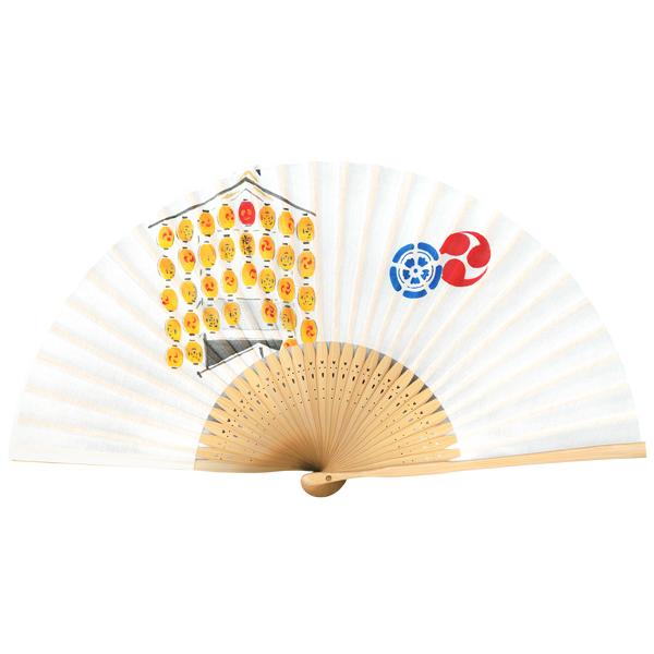 京の夏を彩る風物詩、祇園祭のお扇子をどうぞ！♪コンコンチキチン コンチキチン・・・・・・・♪京都の街に夏の訪れを告げる祇園祭。日本情緒を味わえるお祭りとして祇園祭の囃子の音色に誘われて、京都の夜をそぞろあるきもいいですね。綿ローンのお扇子で...